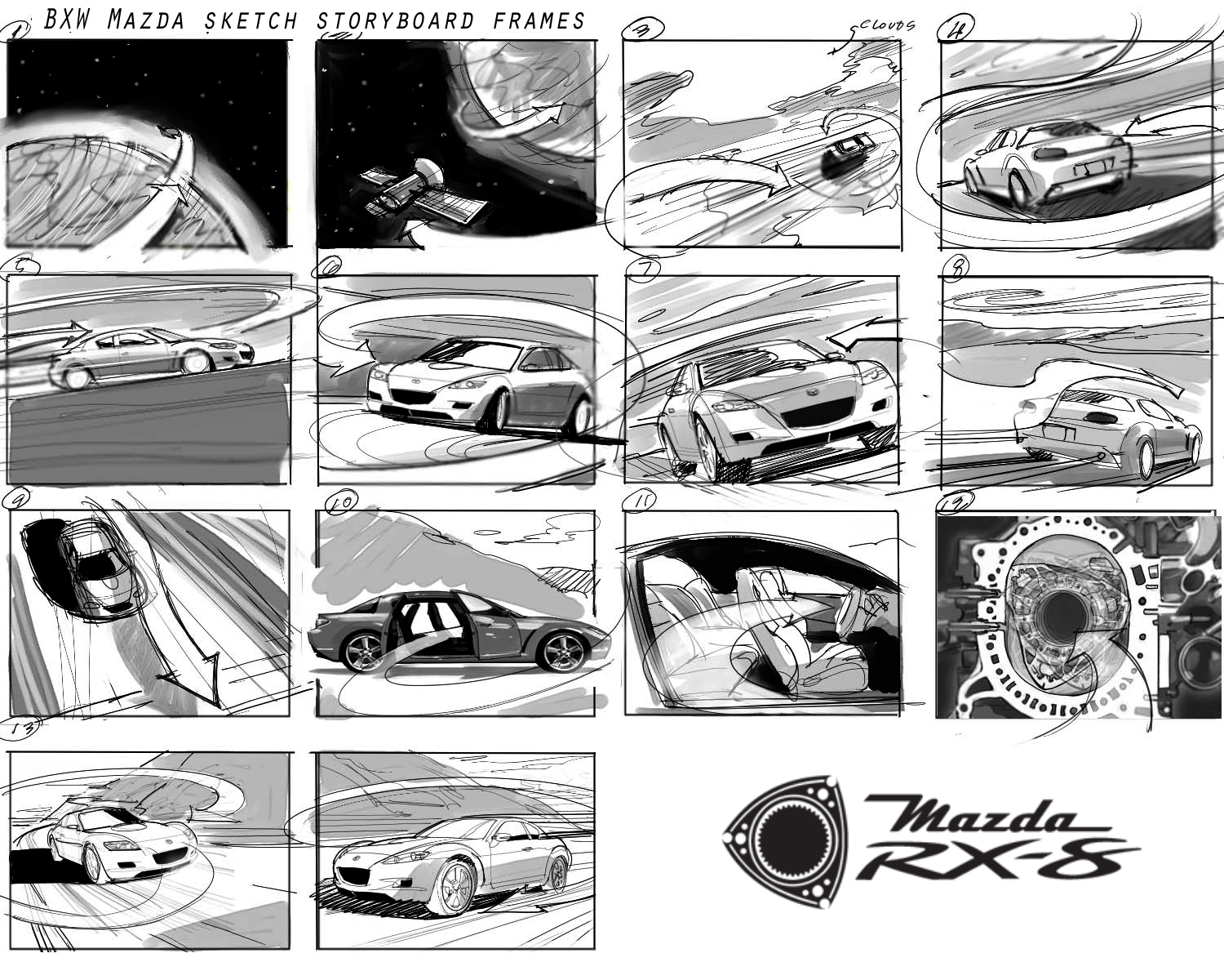 Storyboards, Animation, Illustration, Design, Motion Graphics